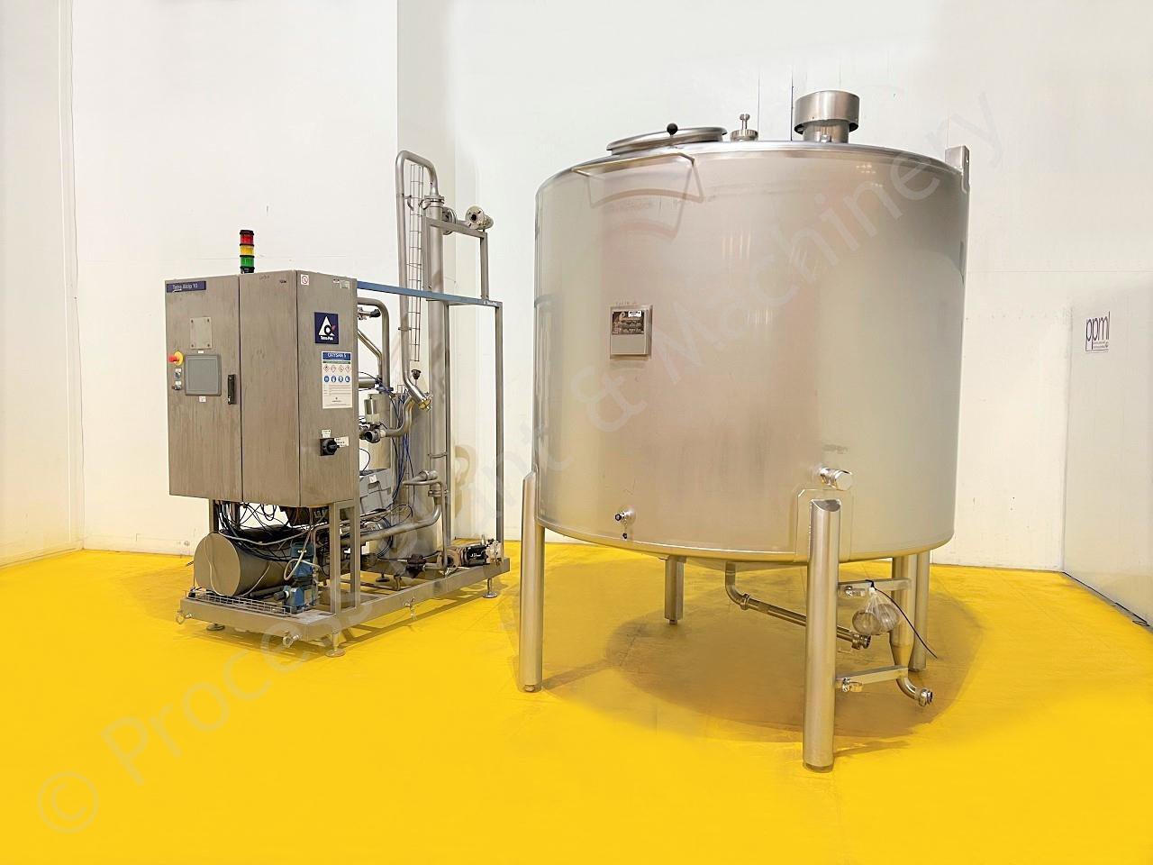 Tetra Pak Tetra Alcip 10 CIP with 4,000 Ltr Insulated Tank | PPM Ltd