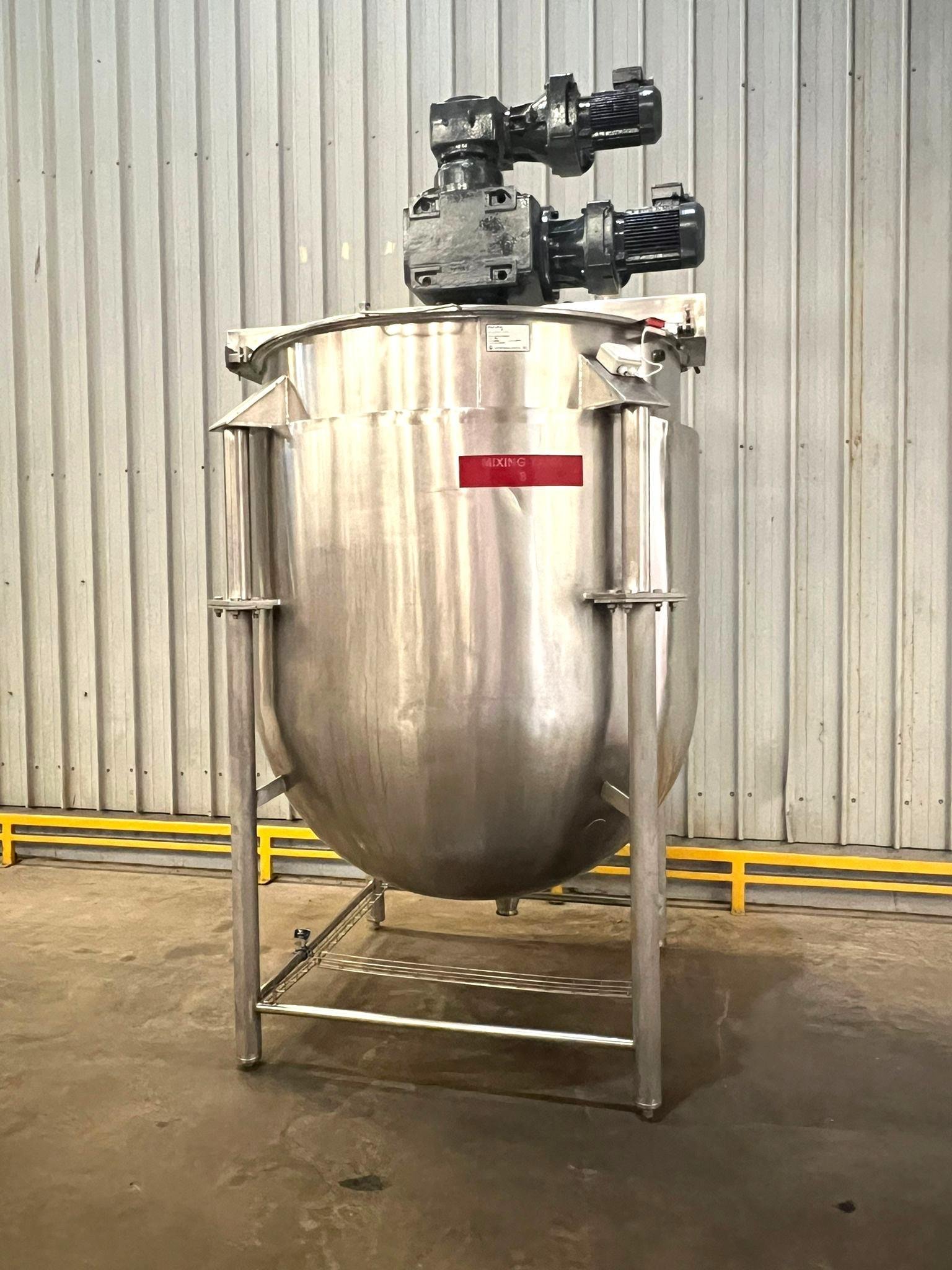 3,000 Ltr Jacketed Tank with Contra-Rotating Mixer | PPM Ltd