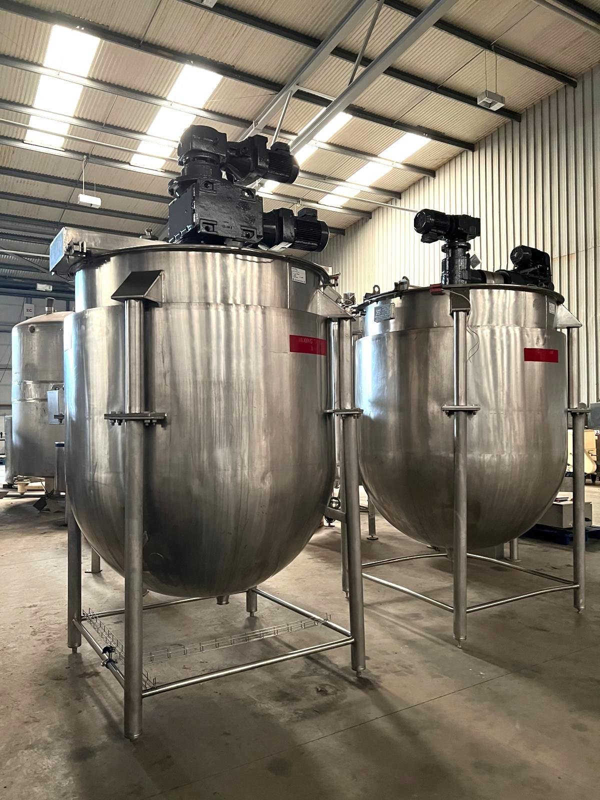 3,000 Ltr Jacketed Tank with Contra-Rotating Mixer | PPM Ltd
