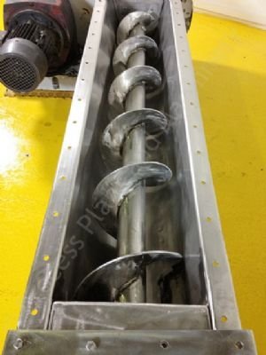 Stainless Steel Auger Screw Conveyor|Process Plant and Machinery Ltd
