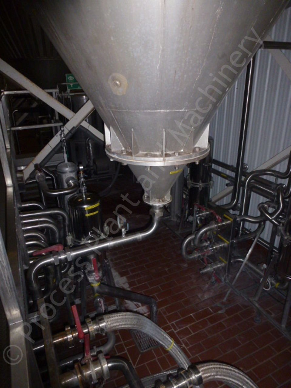 Used 215,000 Ltr Stainless Steel Insulated & Clad Liquid Storage Silo ...