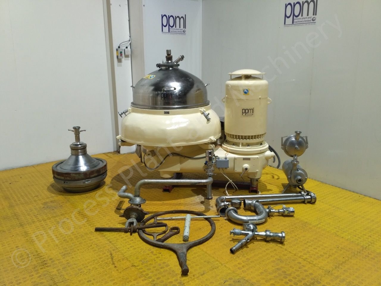 Used Westfalia SG 10006 Quark Separator | Process Plant & Machinery Ltd