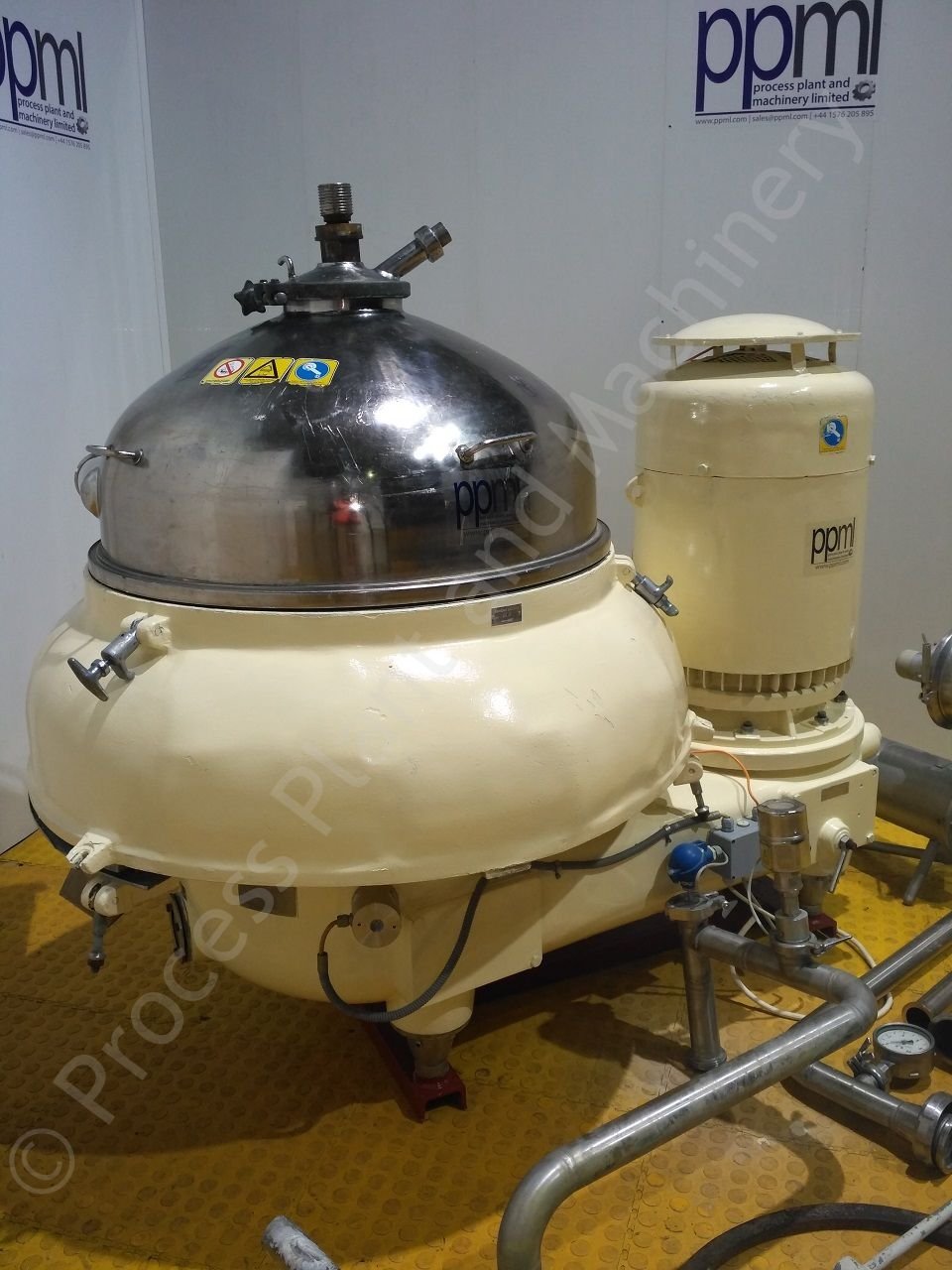 Used Westfalia SG 10006 Quark Separator | Process Plant & Machinery Ltd