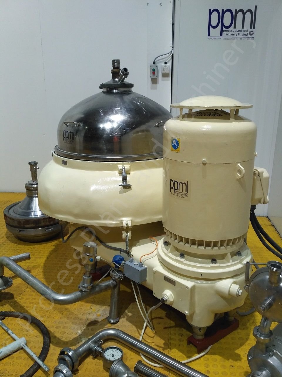 Used Westfalia SG 10006 Quark Separator | Process Plant & Machinery Ltd