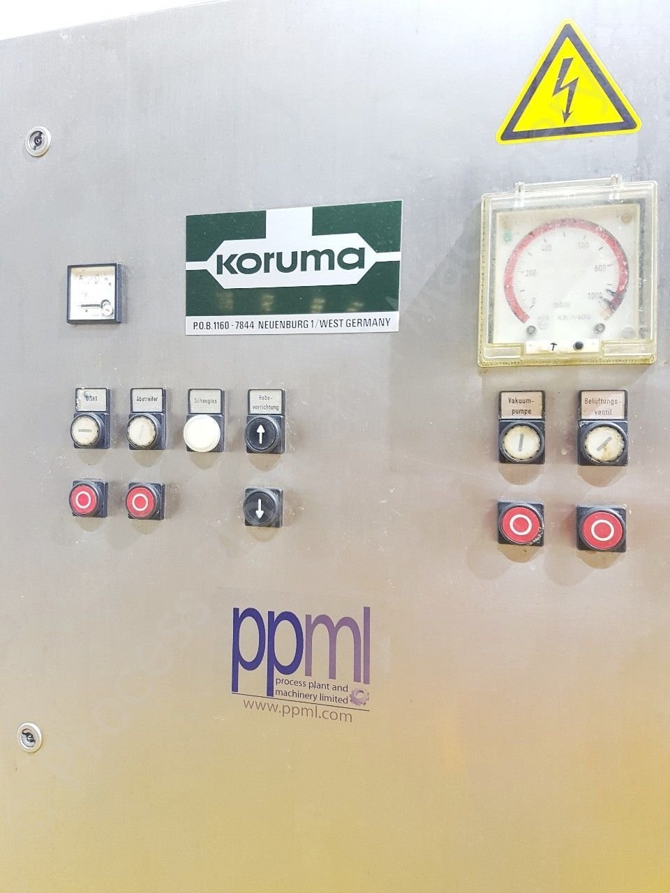 Used 85 Ltr Fryma Koruma DISHO V 120/85 Vacuum Process Vessel | Process ...