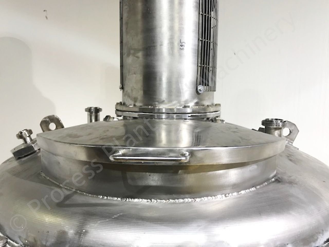 Used 1,500 Ltr GEA Stainless Steel Jacketed Tank with Scraped Surface ...