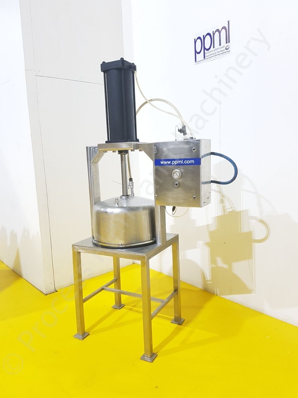 Used Wincanton Stainless Steel Vacuum Rated Cheese Press|PPM Ltd