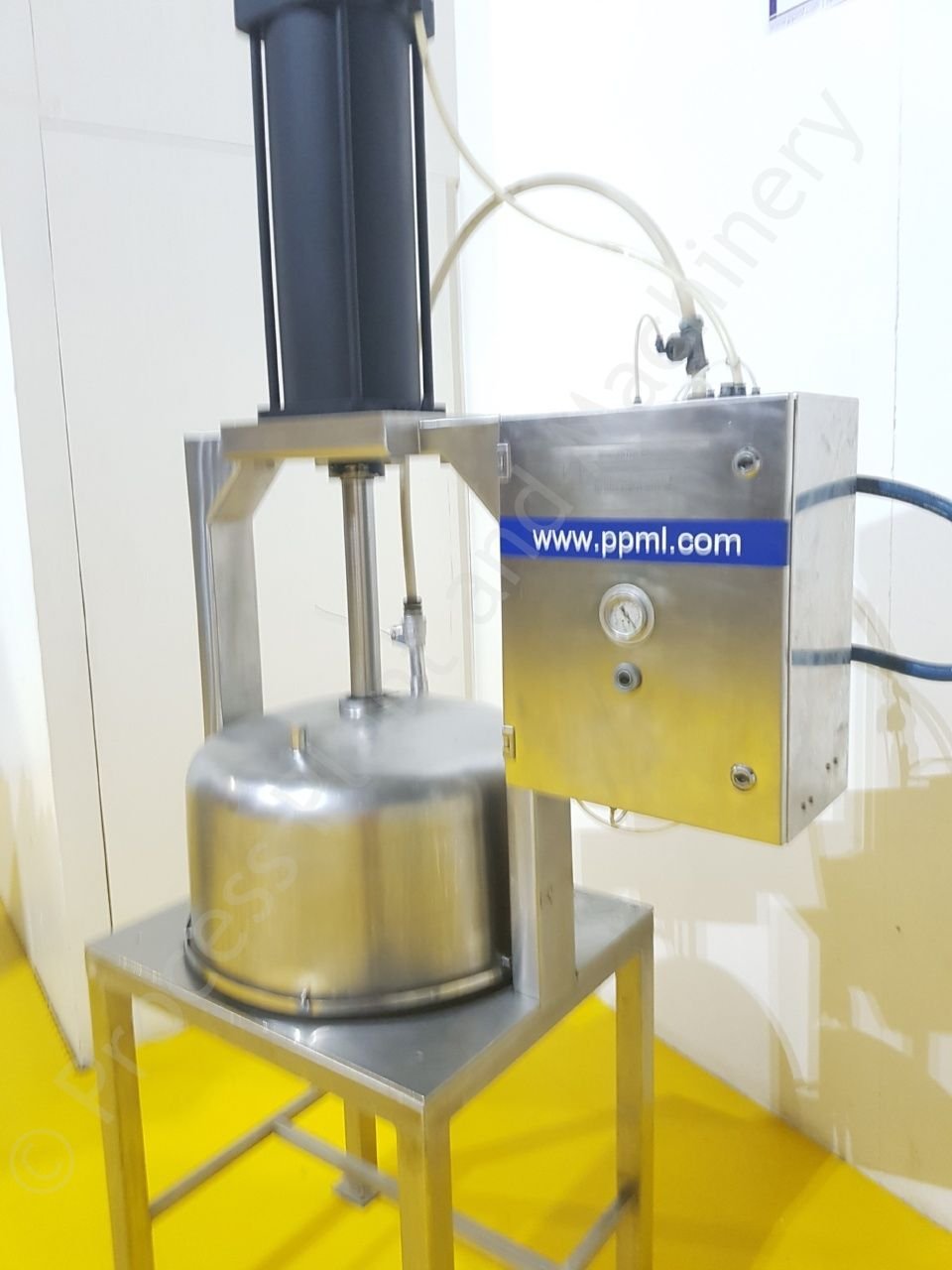 Used Wincanton Stainless Steel Vacuum Rated Cheese Press|PPM Ltd