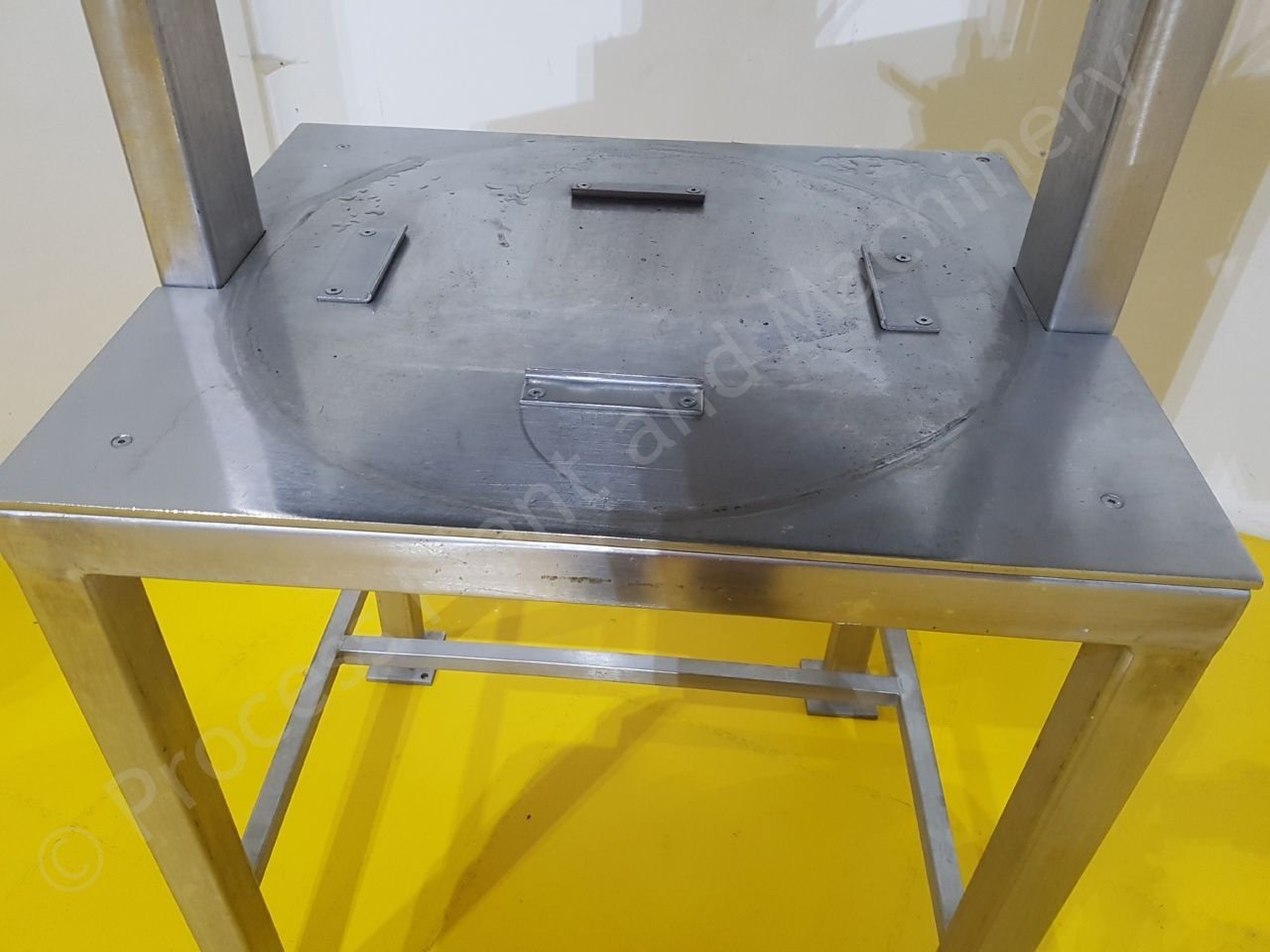 Used Wincanton Stainless Steel Vacuum Rated Cheese Press|PPM Ltd