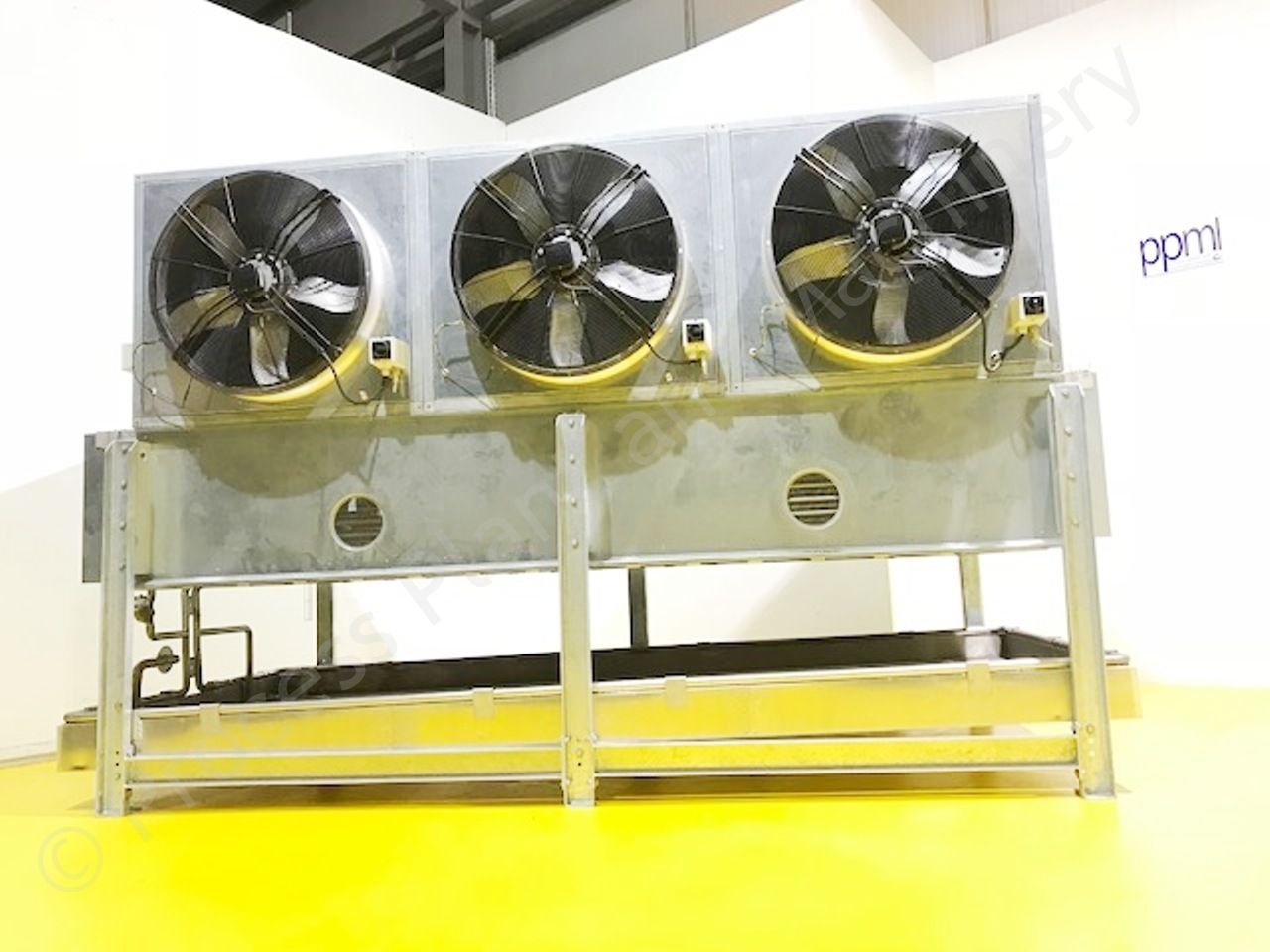 Used Guntner S-GSN 080D/310 3-Fan Floor Mounted Air Cooler|PPM Ltd