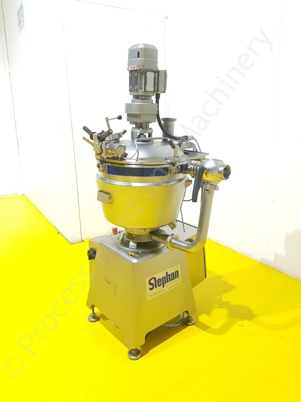 Used 60 Ltr Stephan Microcut MC 15-60U Universal Vacuum Process Vessel ...