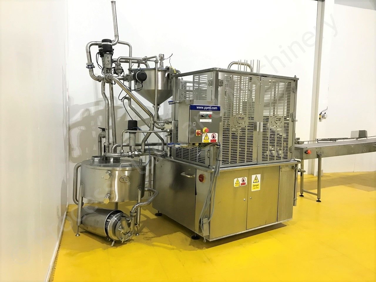 300ml & 600ml Rotary Pot Filler with Heat Sealer | Process Plant ...