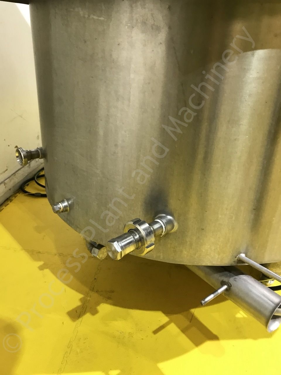 Used 400 Ltr Alfa Laval Jacketed Cheese Vat Draining Table | Process ...