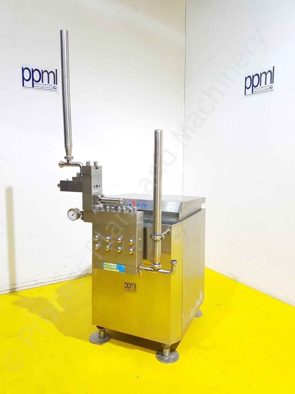 Used APV Rannie Type R15-35.56 Homogeniser | Process Plant & Machinery Ltd