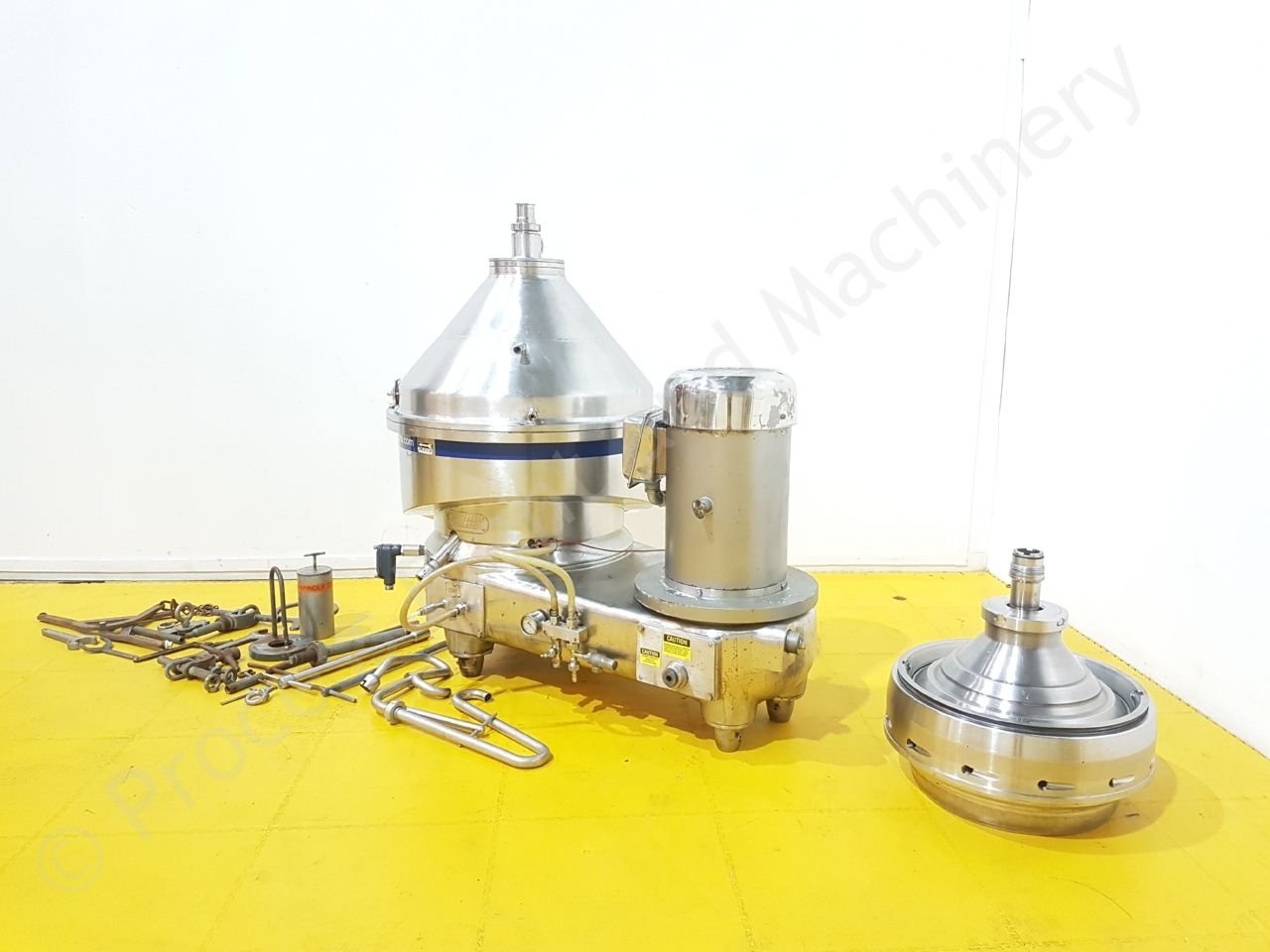 Used Westfalia KDA 30 02 177 Quark Separator | Process Plant ...