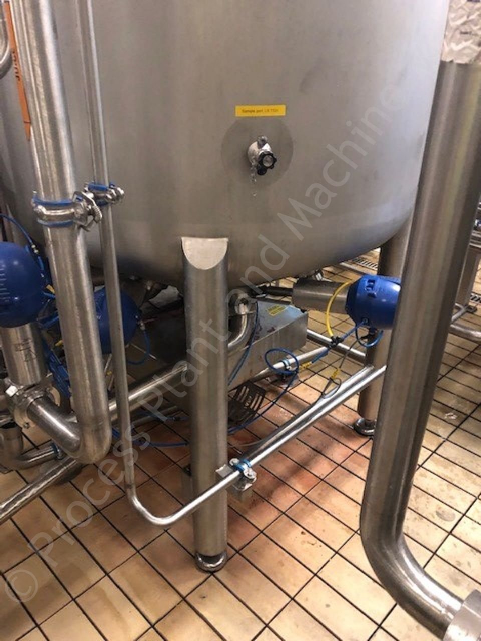 Used Tetra Pak Almix Scanima 1R2 1500V High Shear Mixer Blender ...