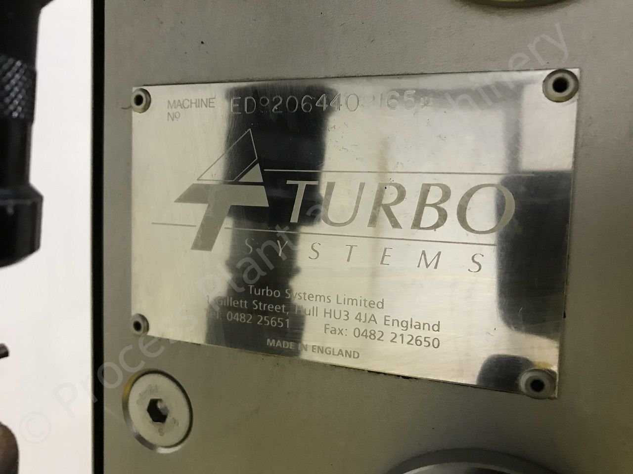 Used Turbo Systems 2kg Butter Tub Filler Depositor | Process Plant ...