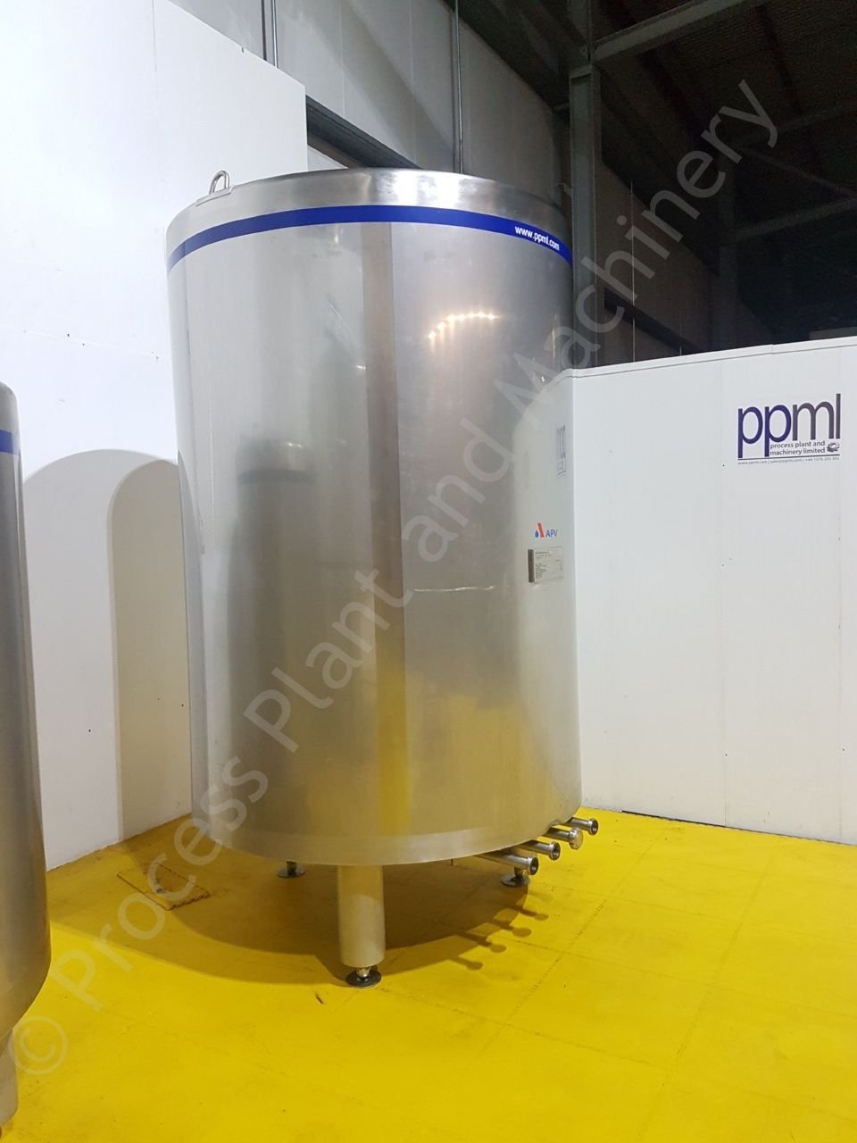 Used 558 Ltr Stainless Steel Holding Cell Vessel|PPM Ltd