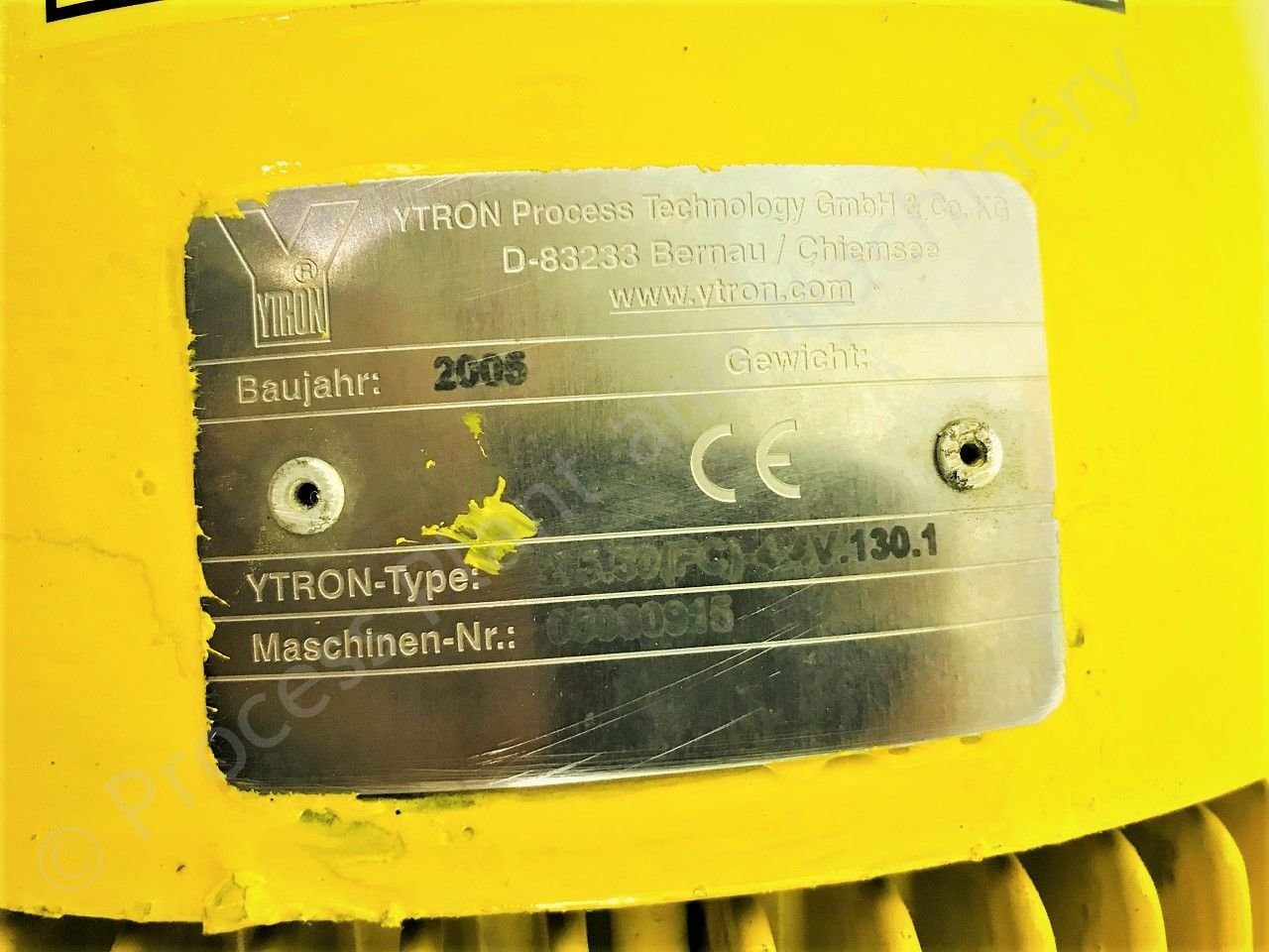 Used 5.5kw 2 inch YTRON Z5.50 Inline High Shear Colloidal Mill ...