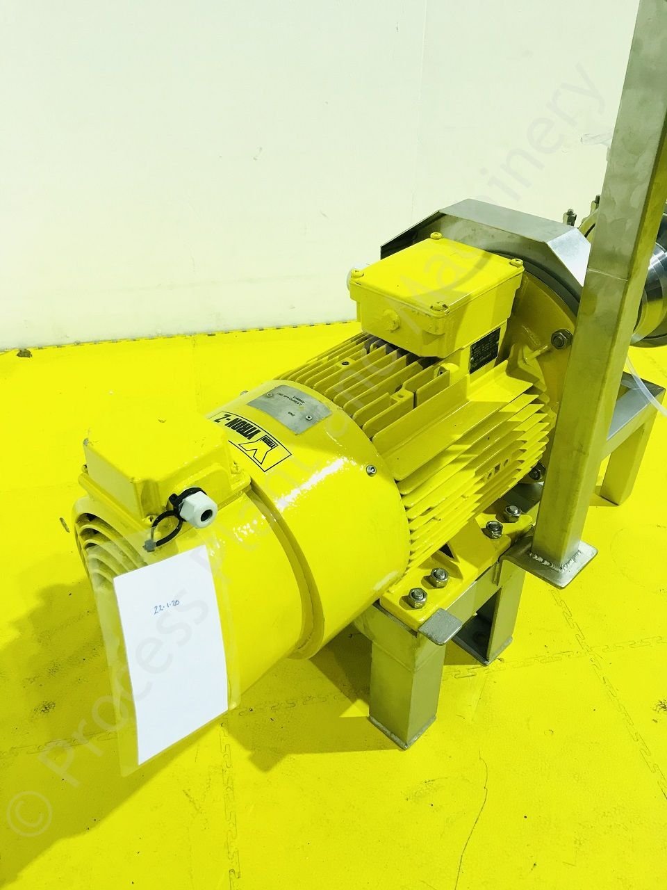 Used 5.5kw 2 inch YTRON Z5.50 Inline High Shear Colloidal Mill ...