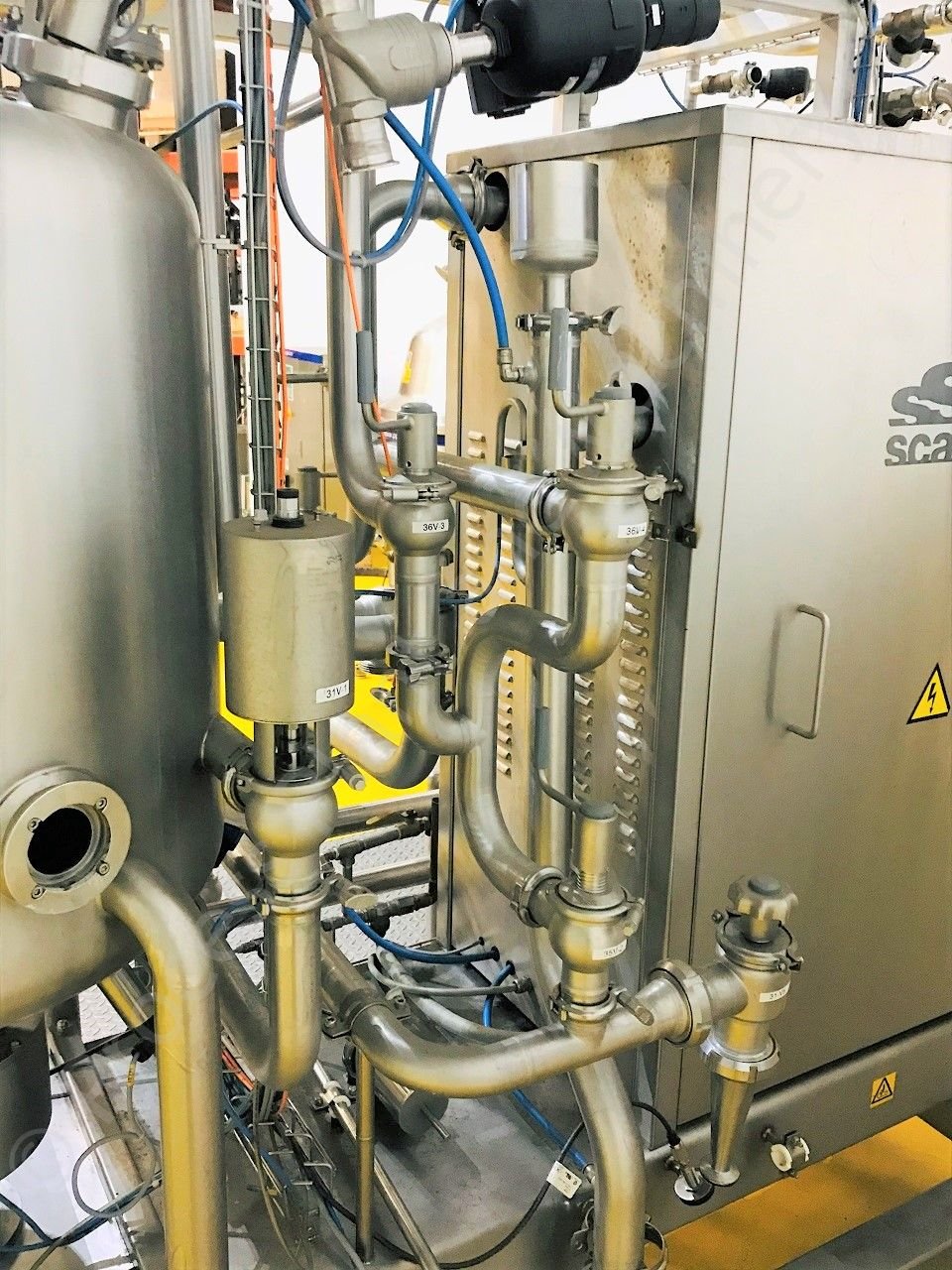 Used 300 Ltr Scanima 1R2S 300V High Shear Vacuum Process Mixer|PPM Ltd