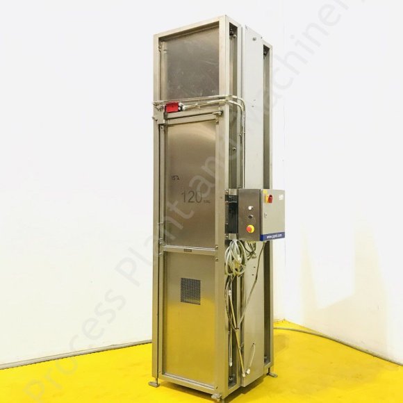 Used 120kg Syspal GE1001022 Stainless Steel Bin Lifter|PPM Ltd