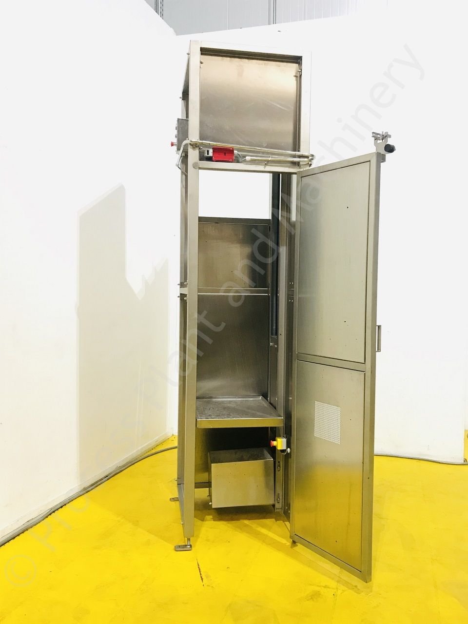 Used 120kg Syspal GE1001022 Stainless Steel Bin Lifter|PPM Ltd