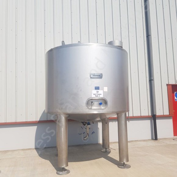 Used 5,000 Ltr Stainless Steel Insulated Vertical Storage Tank|PPM Ltd