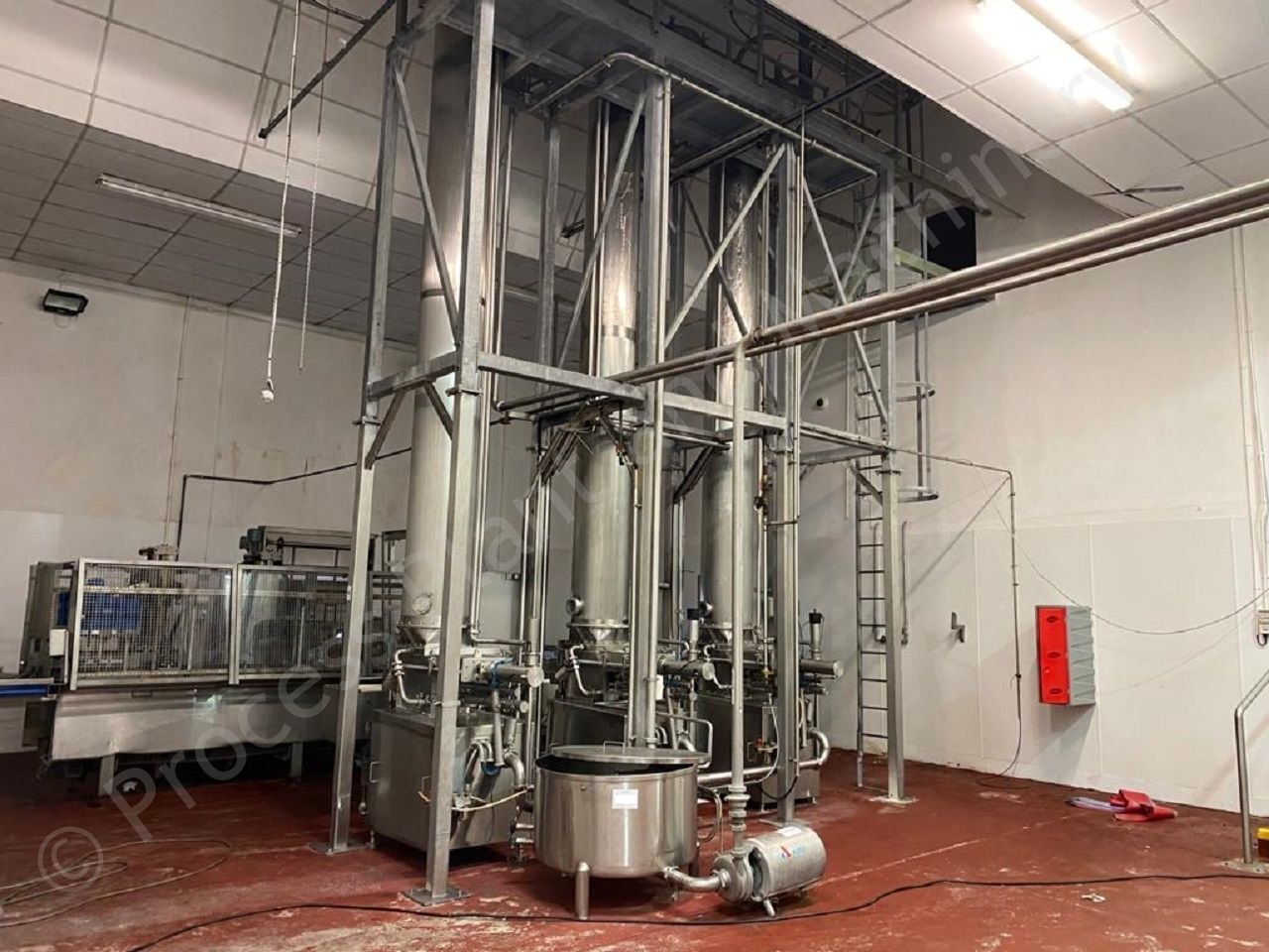 Used 750 kg per hr Wincanton Cheese Systems Cheese Blockformer ...