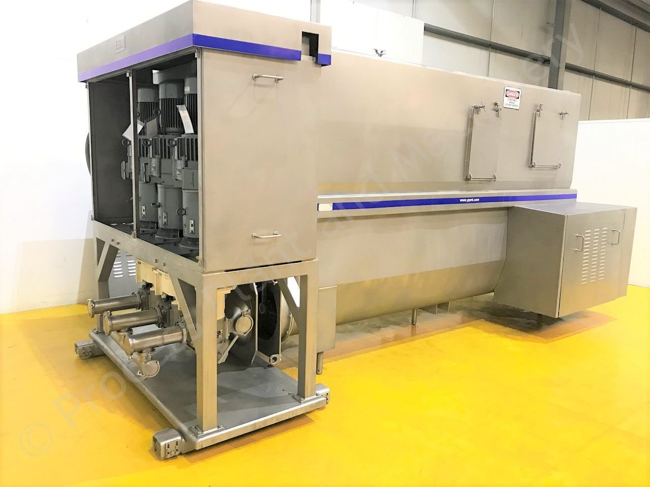 Used 7,000kg Egli EBW18 Butter Silo with Type 112 Butter Pumps ...