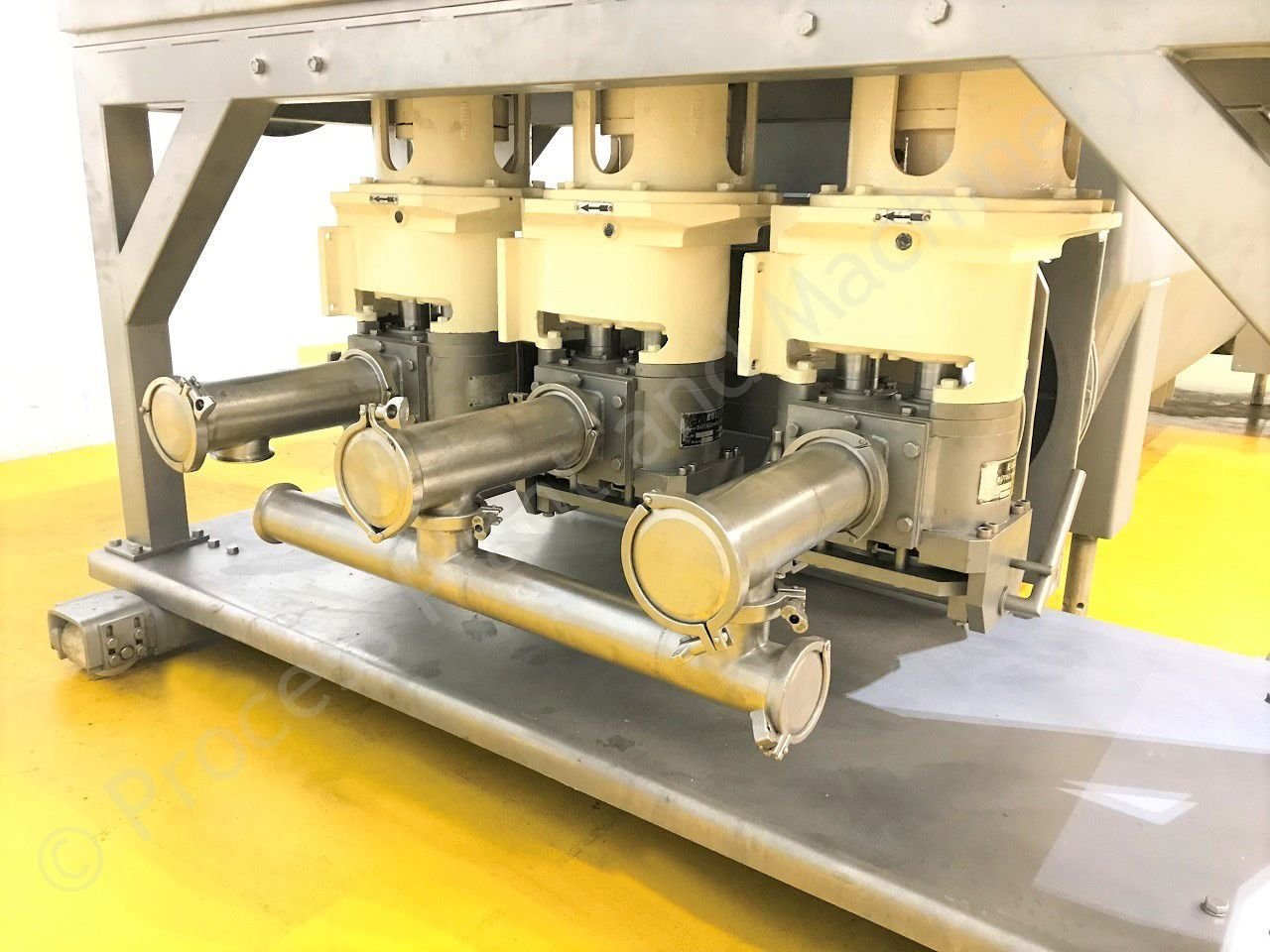 Used 7,000kg Egli EBW18 Butter Silo with Type 112 Butter Pumps ...