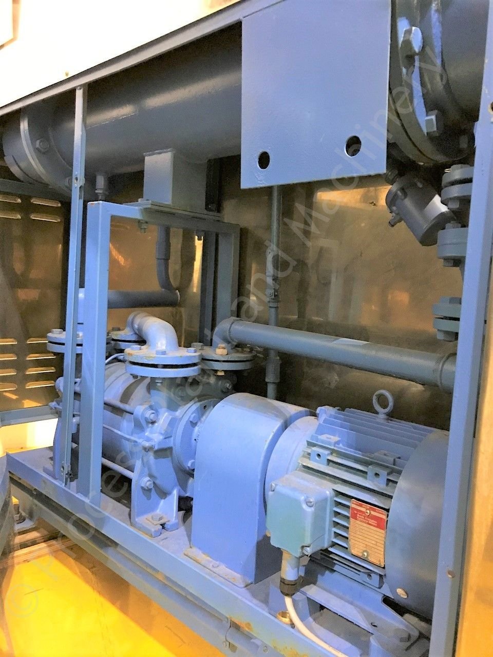 Used 120 Ltr Giusti Jacketed Process Tank with Side-Entry Scraped ...