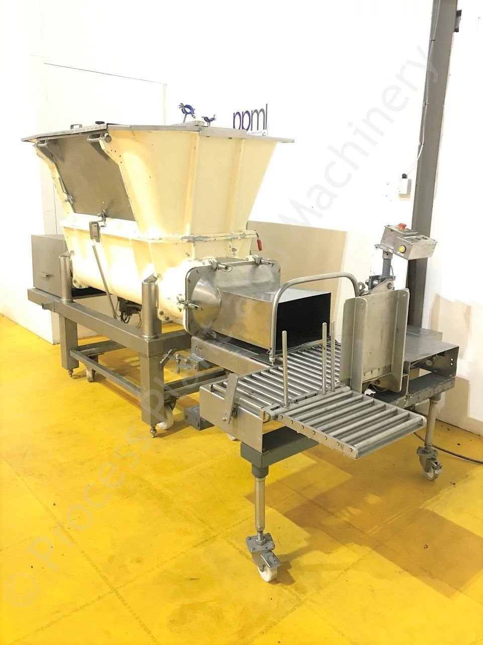 Used 1,000kg Stainless Steel Bulk Butter Packer|PPM Ltd