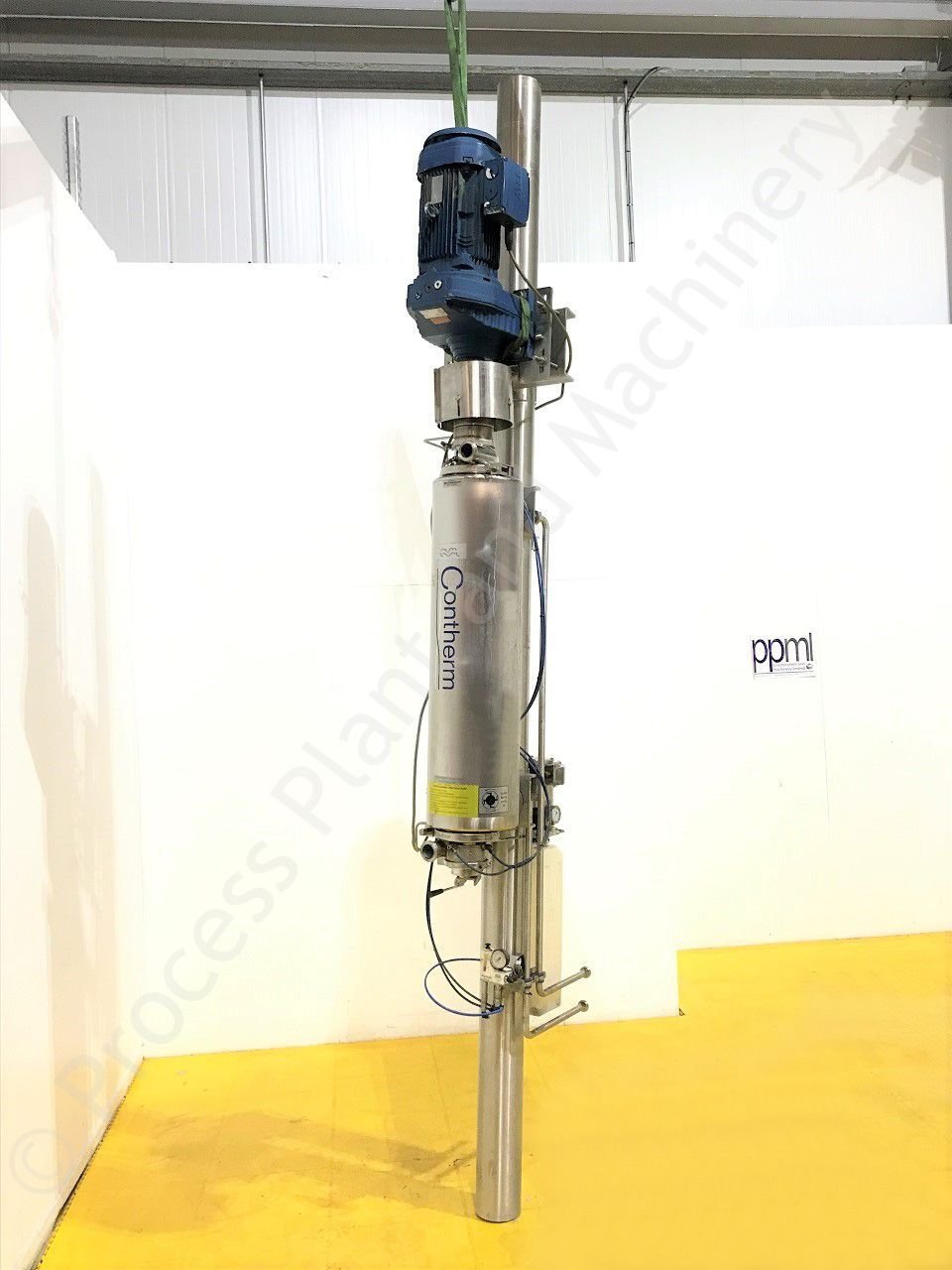 Used Alfa Laval Contherm 6X6 Scraped Surface Heat Exchanger (YOM 2015 ...