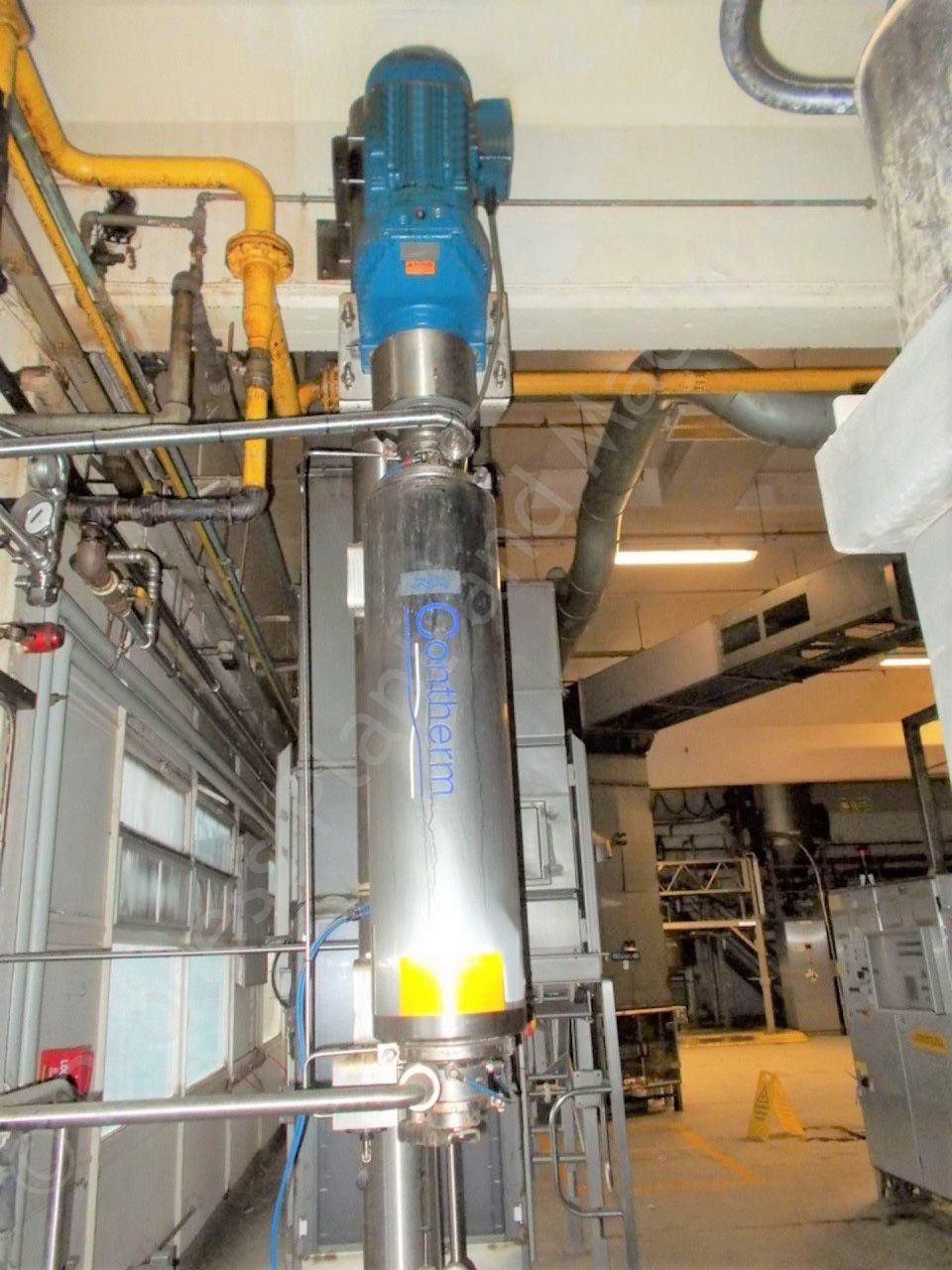 Used Alfa Laval Contherm 6X6 Scraped Surface Heat Exchanger (YOM 2015 ...