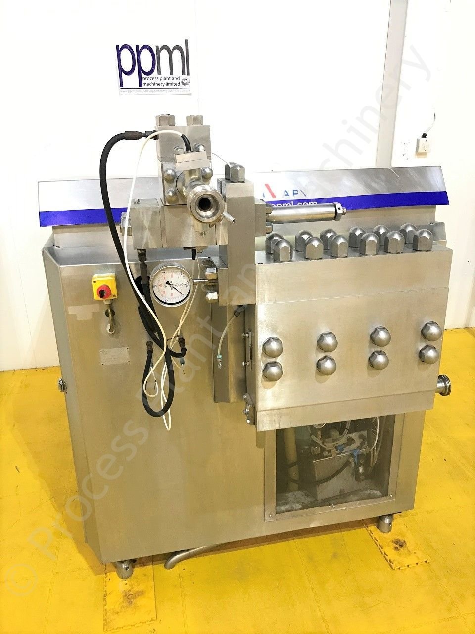 Used 5,000 LPH APV Rannie Type R-42.95 Homogeniser|PPM Ltd
