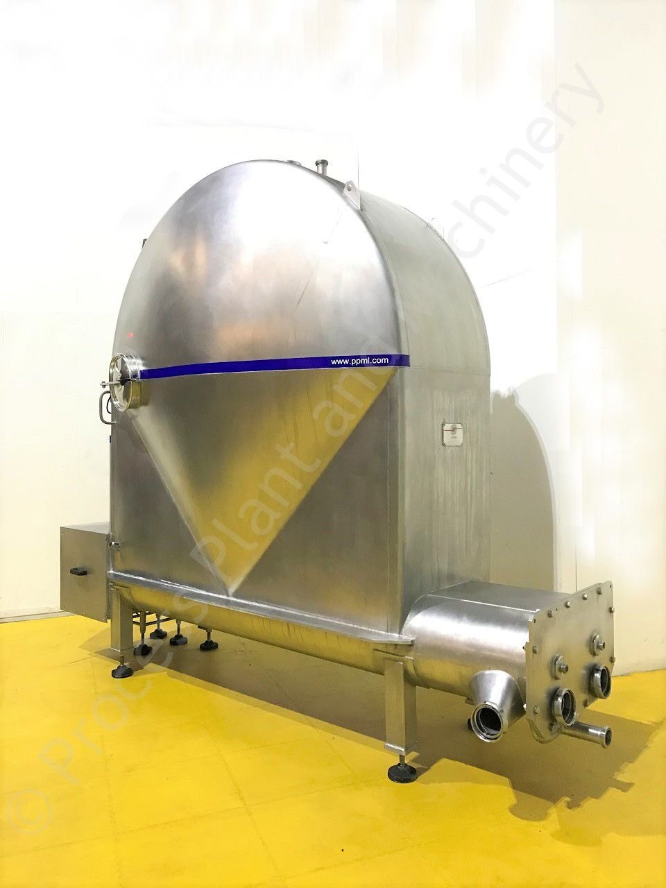 Used 3,000kg Simon Freres STRO-3000 Stainless Steel Butter Silo|PPM Ltd