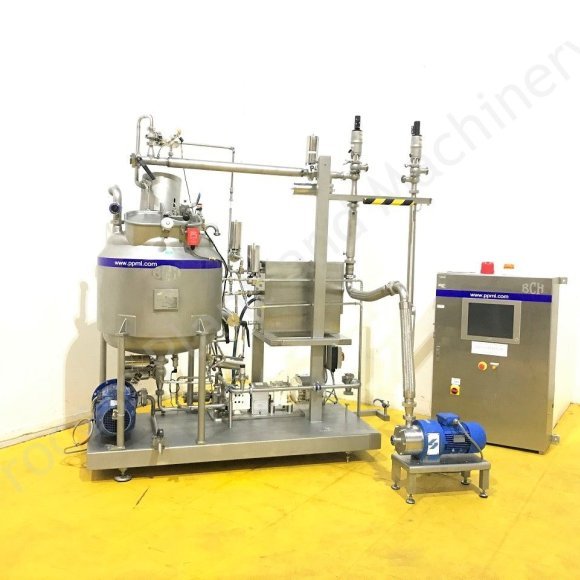 Used 150 Ltr BCH Jacketed Mixing System with Silverson Inline High ...