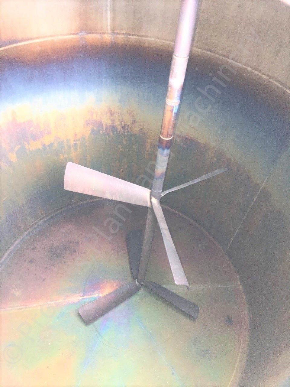 Used 2,500 Ltr Stainless Steel Insulated Tank with Top-Mounted Multi ...